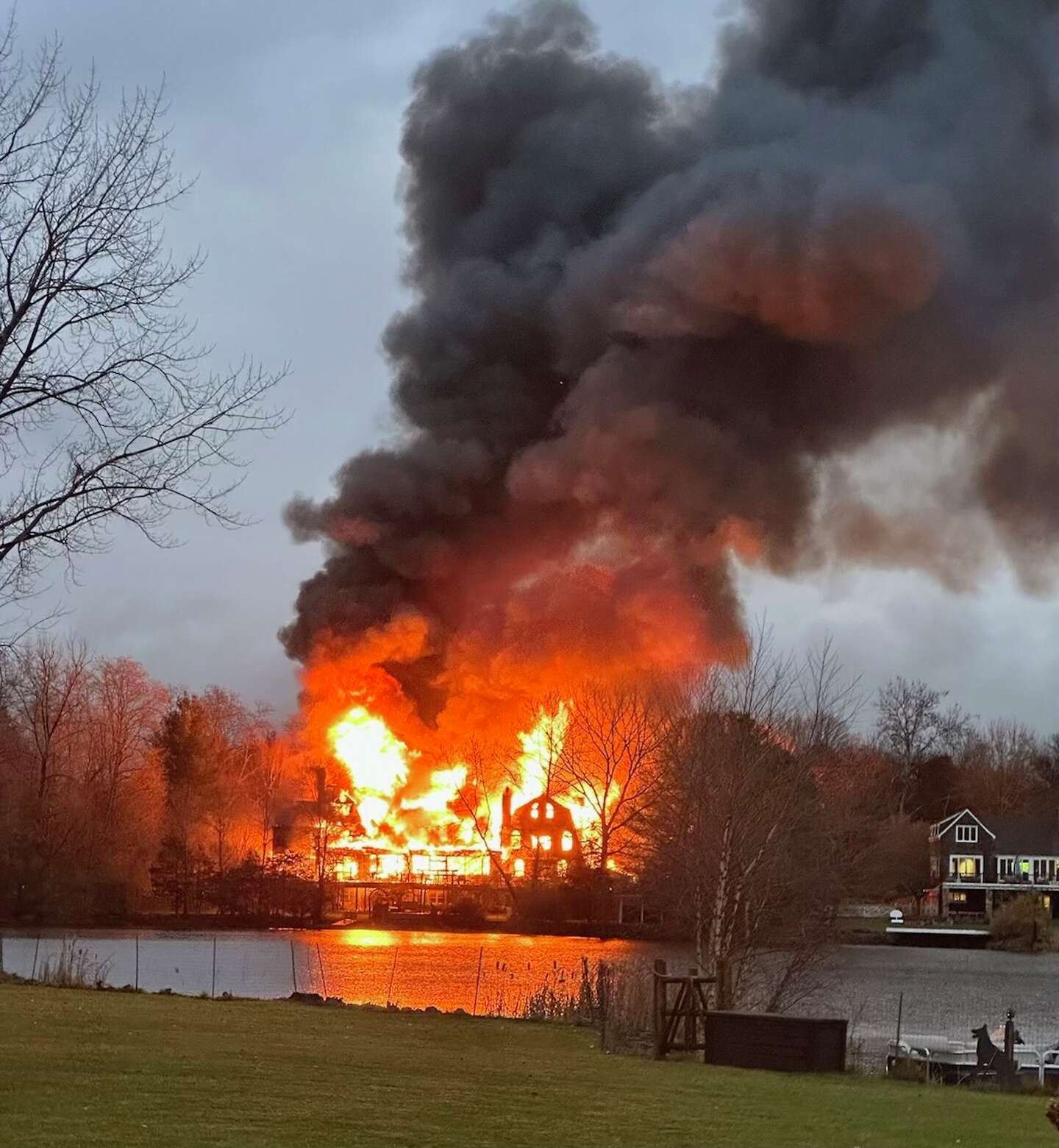 Weston fire apparently caused by someone frying turkey, officials say