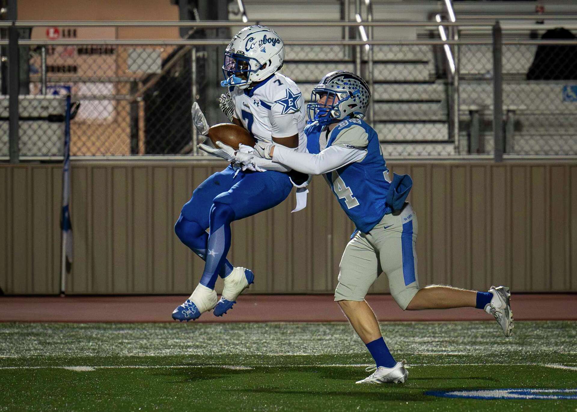 Randolph football falls to undefeated Edna in third round