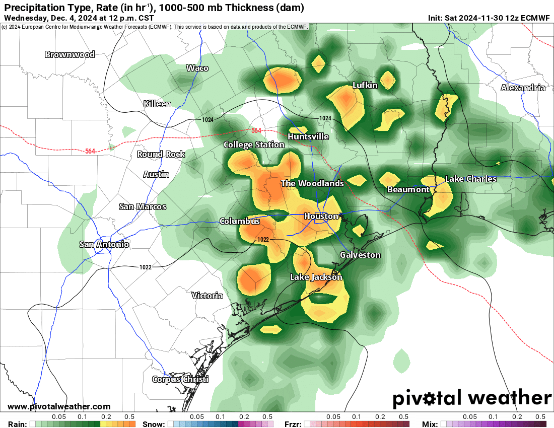 Rain chances will increase in Houston this week. Here’s when.