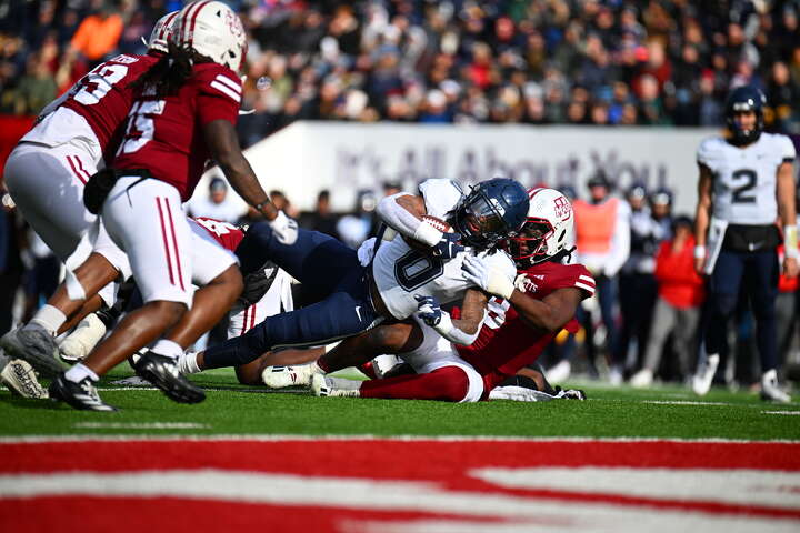 UConn football team ends regular season with win over UMass