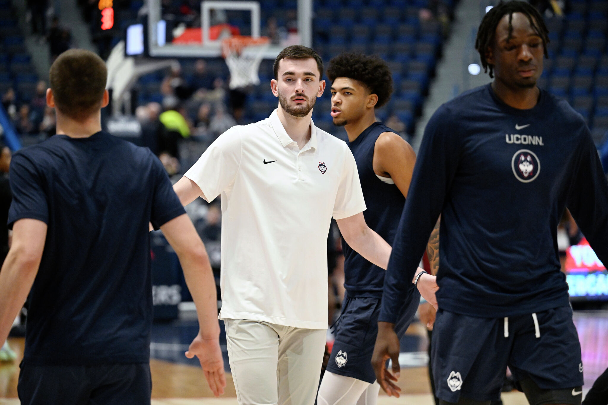 UConn men's basketbal's Alex Karaban out for Baylor showdown UConn men's basketbal's Alex Karaban out for Baylor showdown