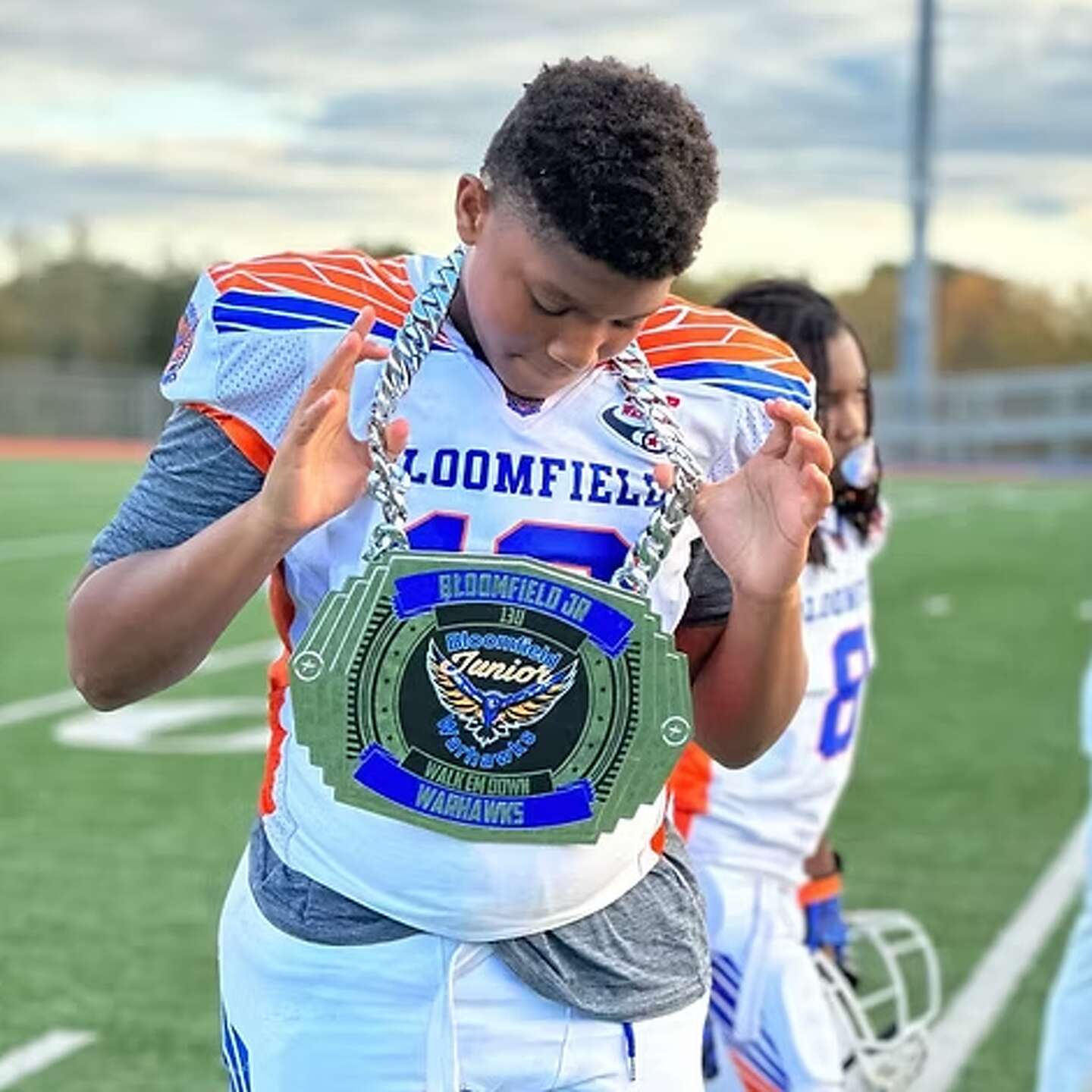 Bloomfield Pop Warner player who died remembered as 'shining star'