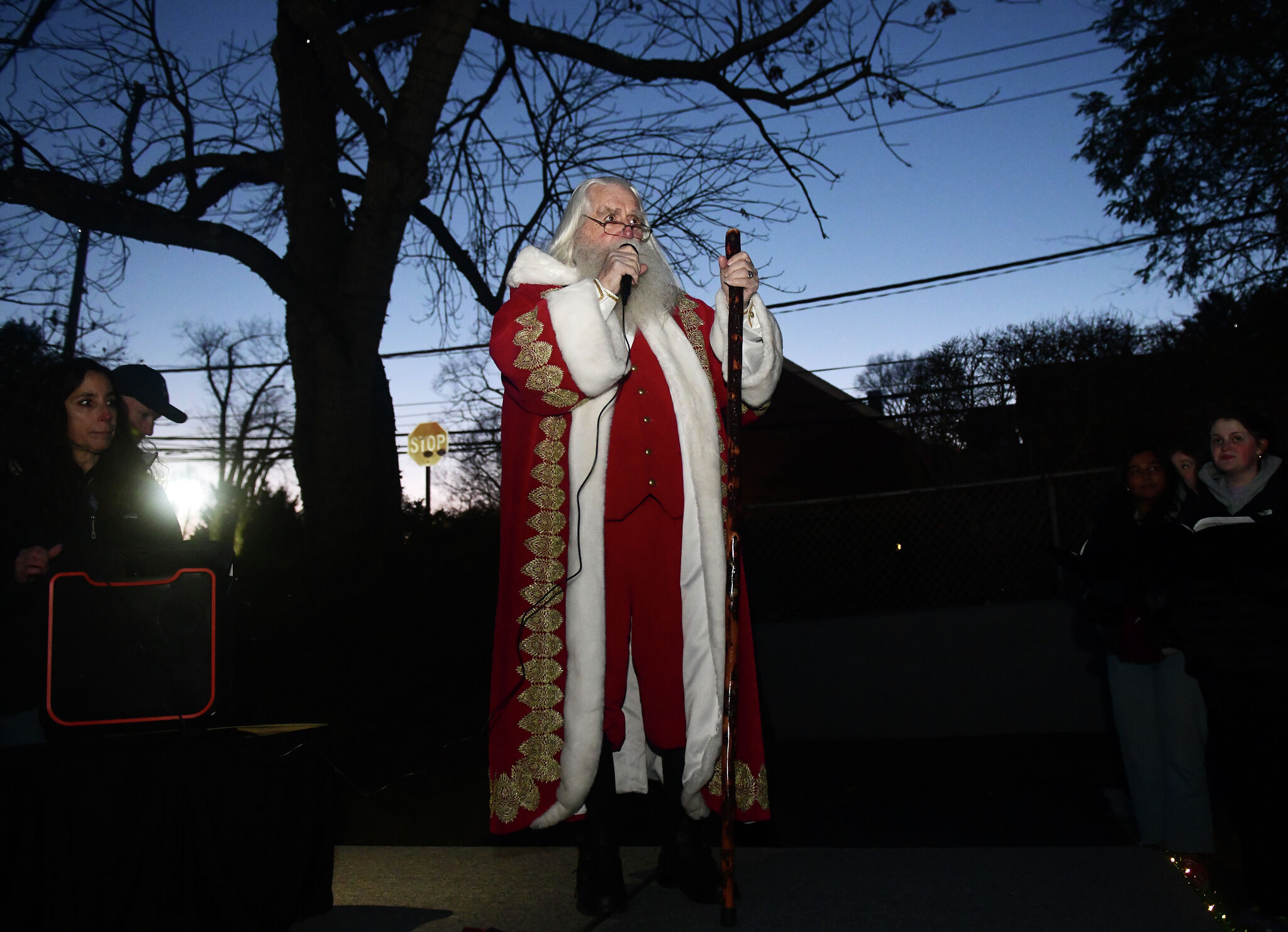 In Photos: See Darien Sport Shop's annual Christmas tree lighting