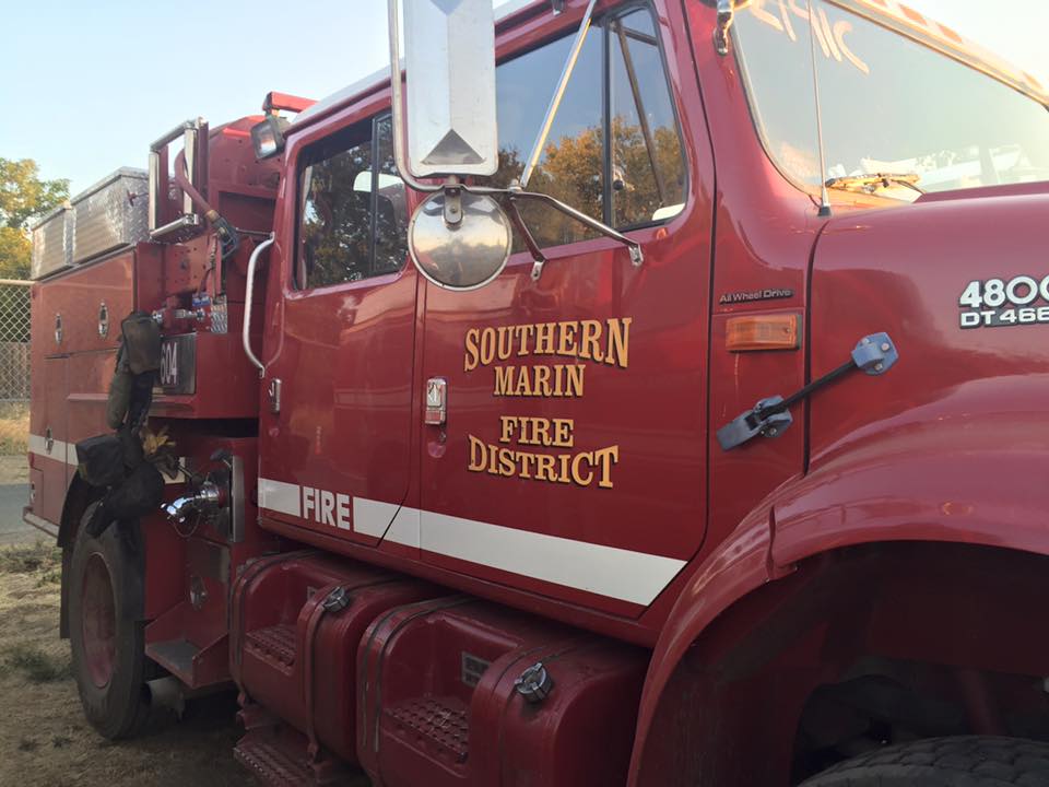 Fire in Mill Valley damages 3 apartments, displaces 5 residents