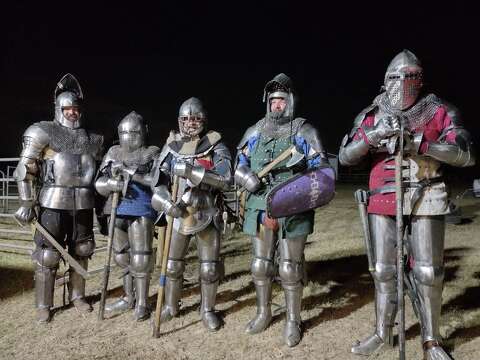Medieval-combat tournament brings armored fighters to Conroe