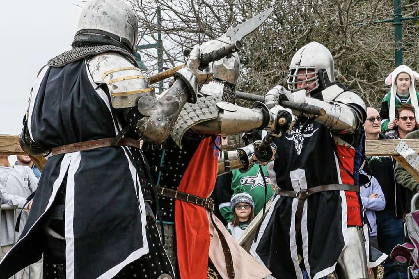 Medieval-combat tournament brings armored fighters to Conroe