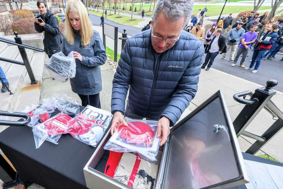 Photos: RPI buries bicentennial time capsule
