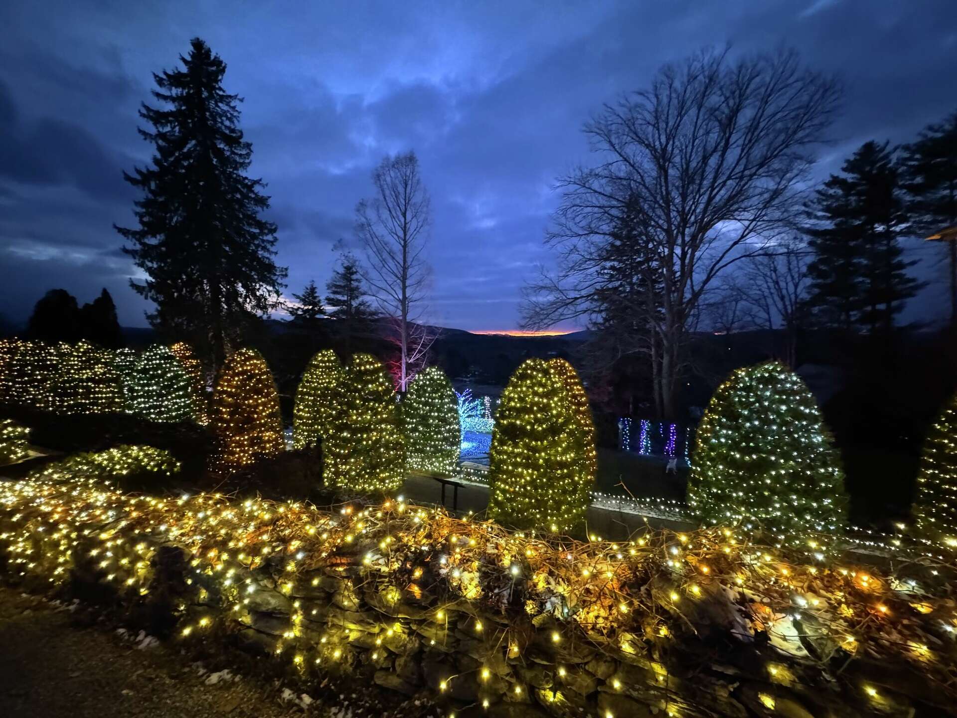 Video: Visiting Winterlights at Naumkeag in Stockbridge, Mass.