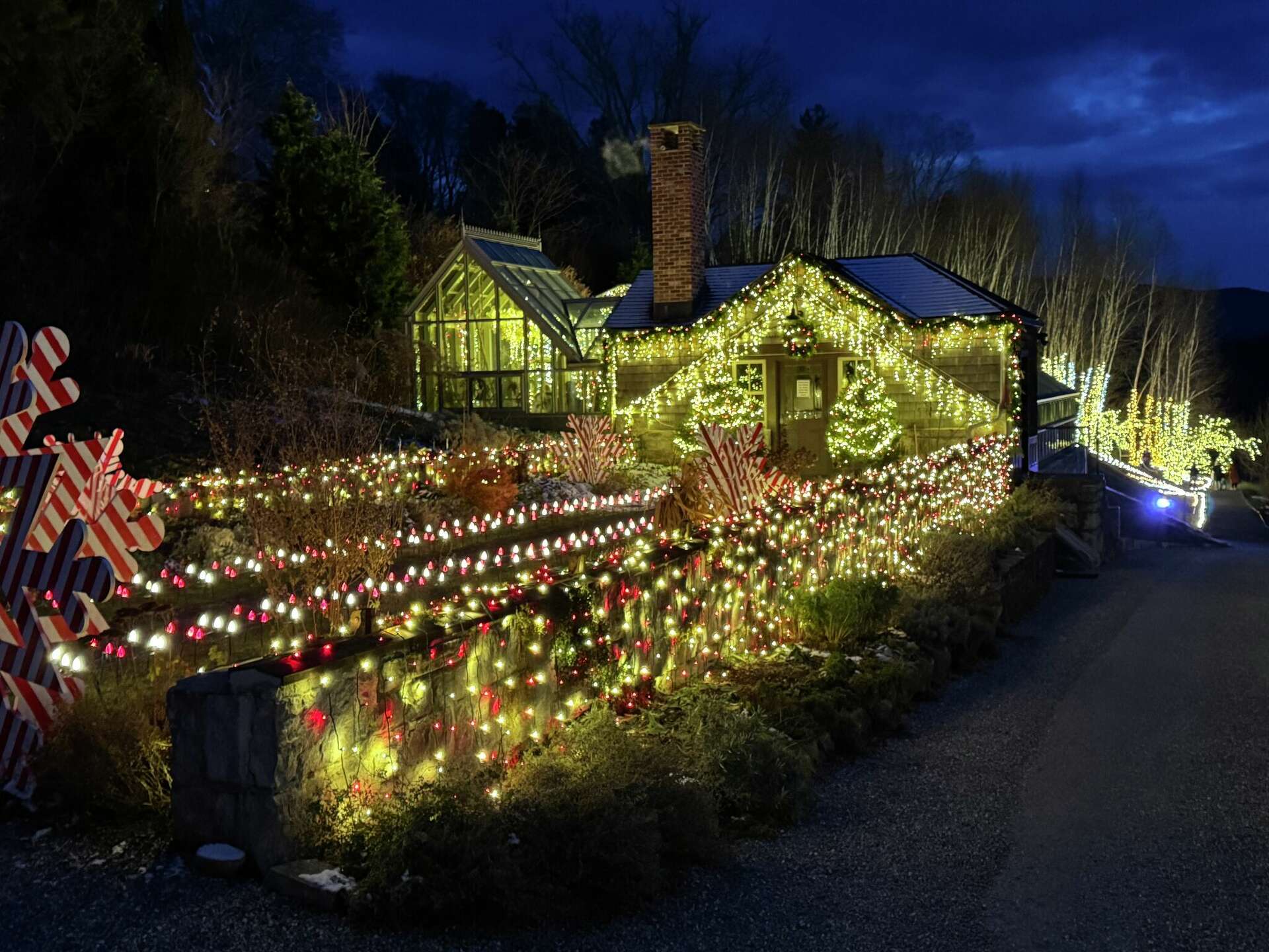 Video: Visiting Winterlights at Naumkeag in Stockbridge, Mass.