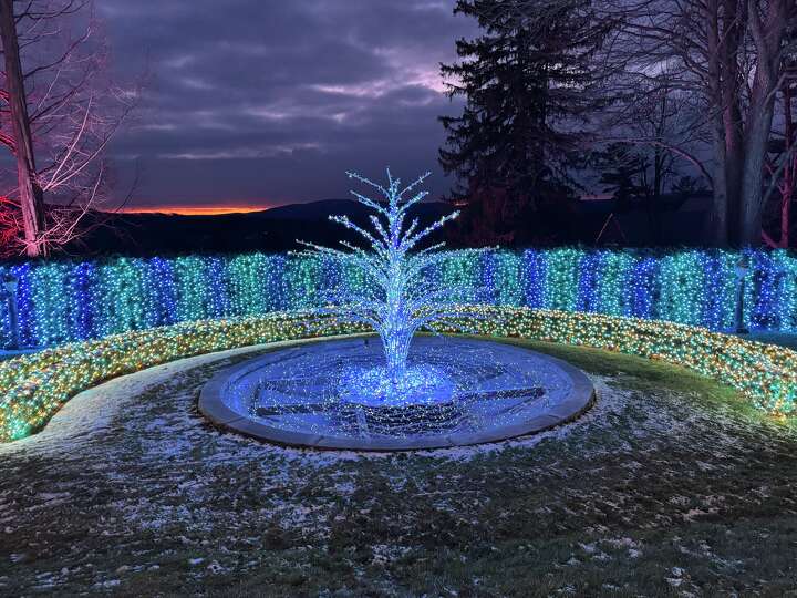 Video: Visiting Winterlights at Naumkeag in Stockbridge, Mass.