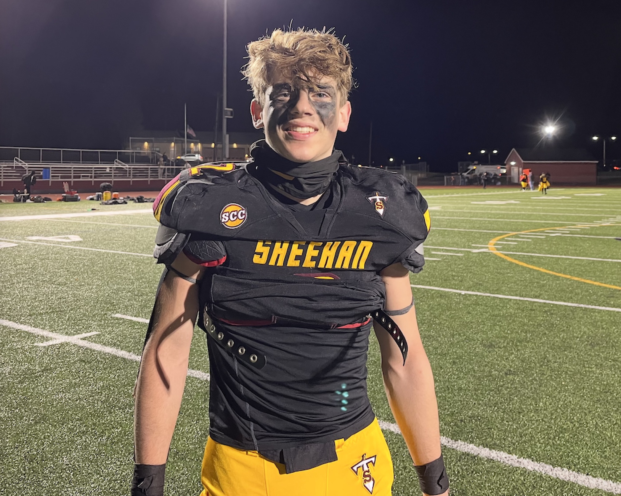 Sheehan football downs Granby/Canton in CIAC Class SS playoffs