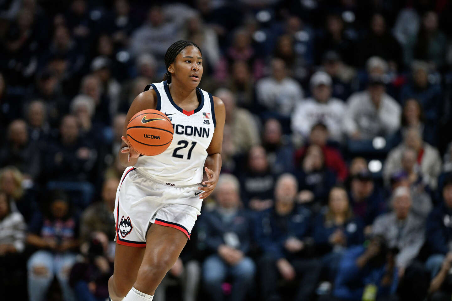 UConn women's basketball freshman Sarah Strong honored by Big East