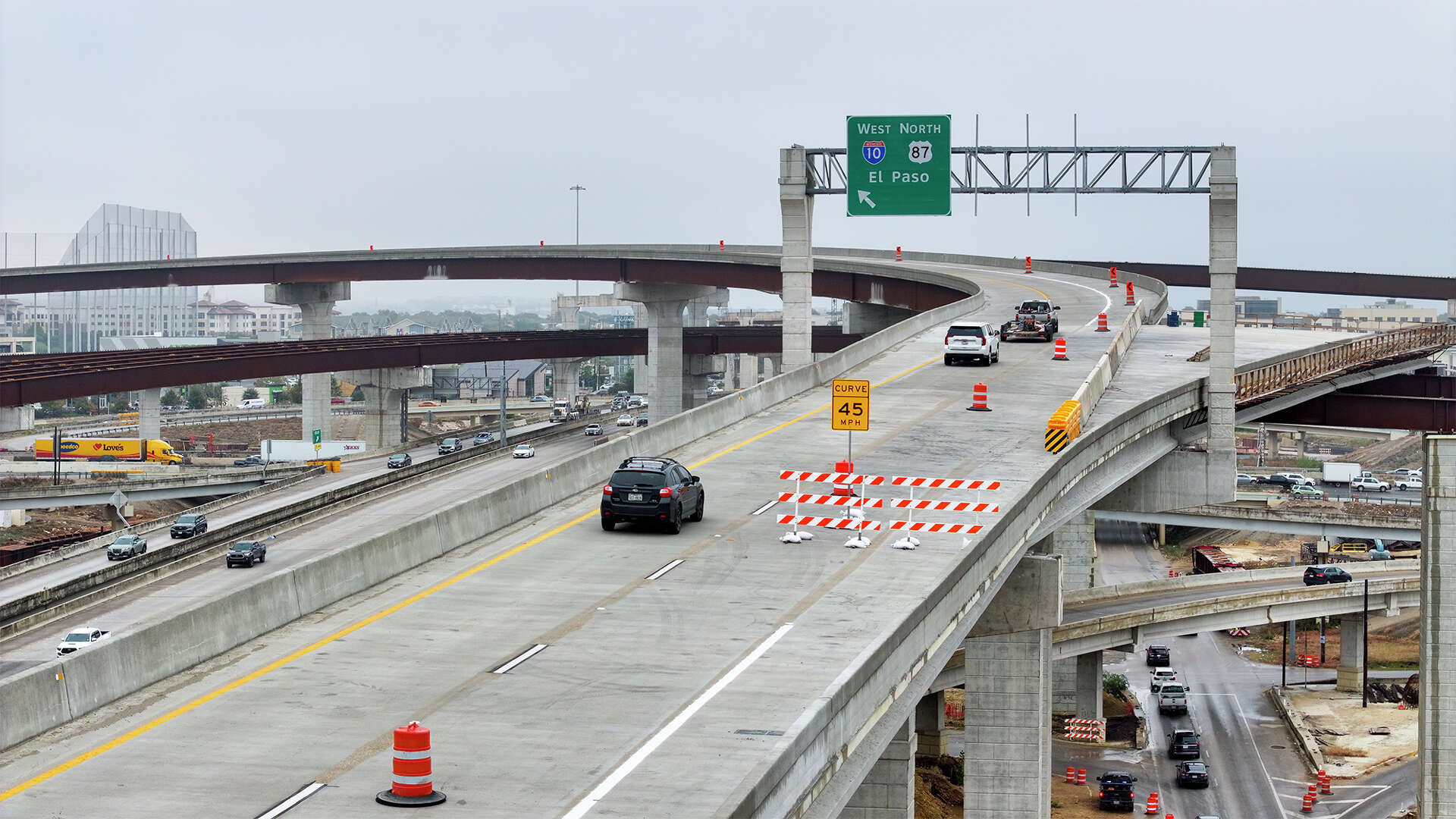 Tallest flyover ramp in San Antonio is on I-10, is open to drivers