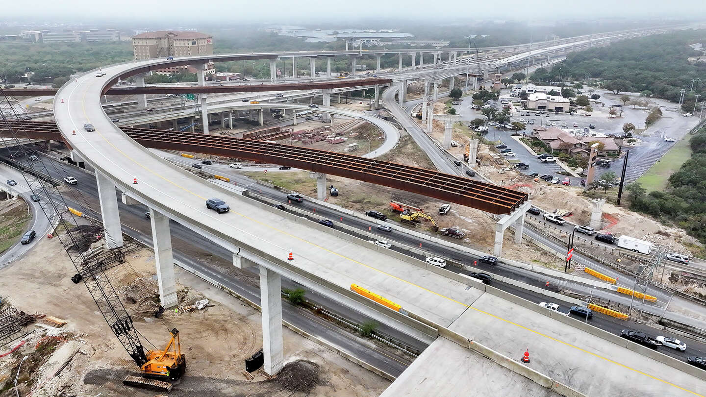 Tallest flyover ramp in San Antonio is on I-10, is open to drivers