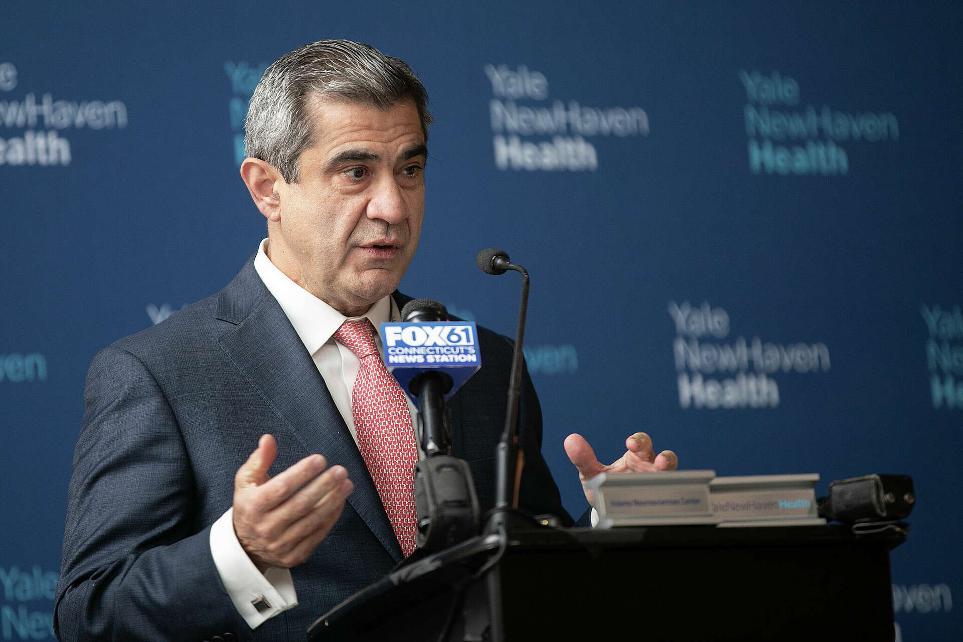 Yale marks construction milestone at $838M neuroscience center in CT