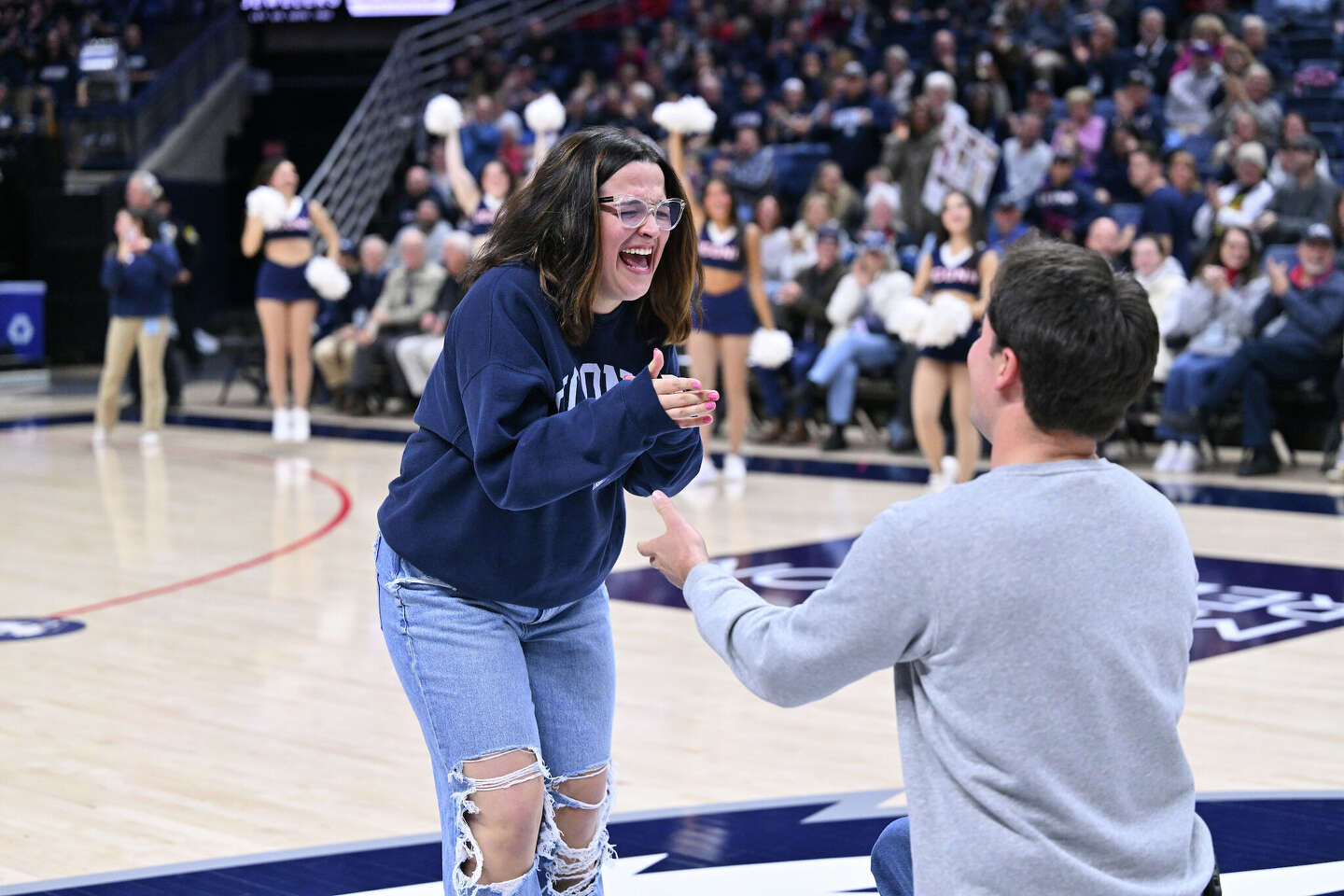 UConn men's basketball holds off No. 15 Baylor for much-needed victory