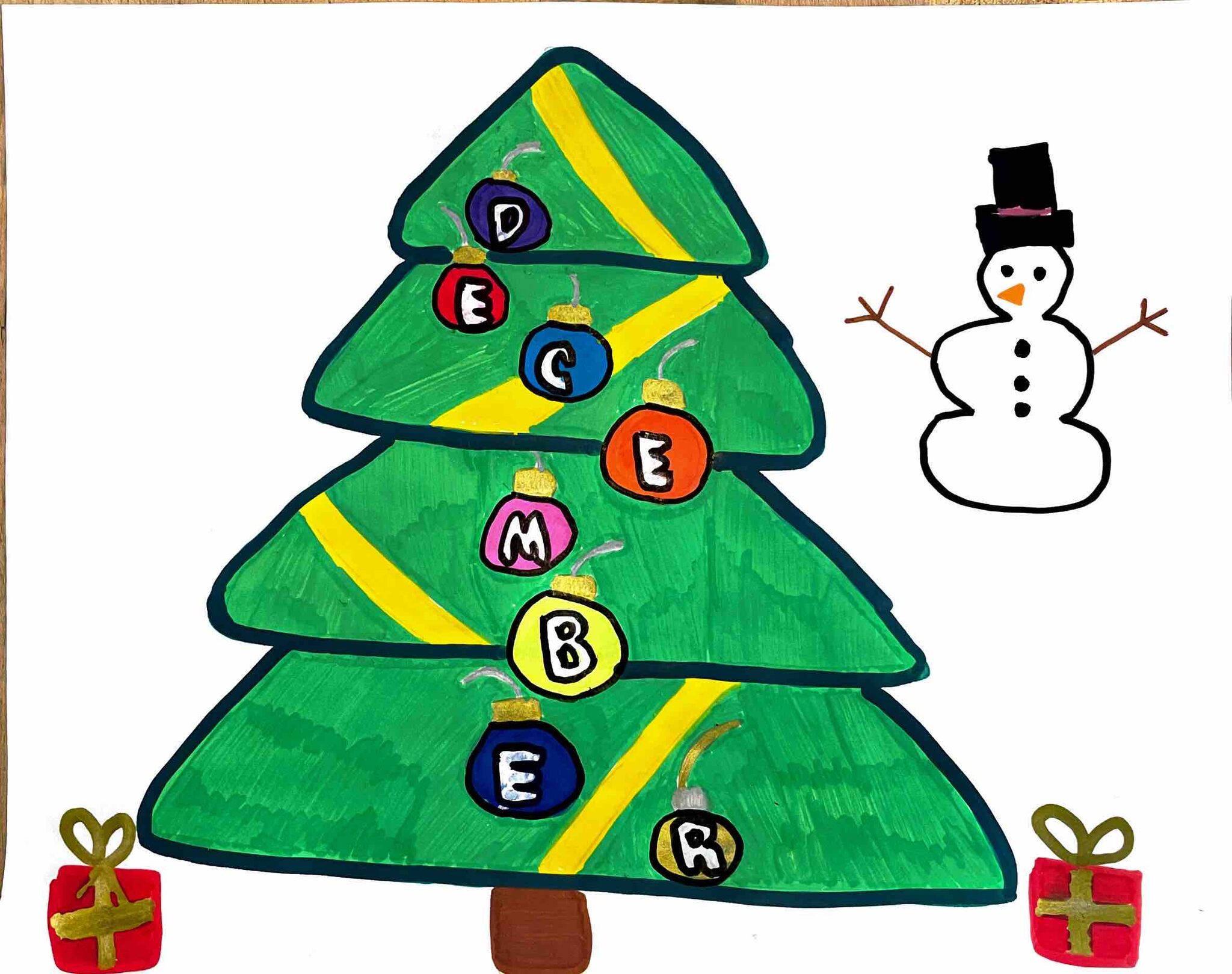 Ubly students find October Inspirations