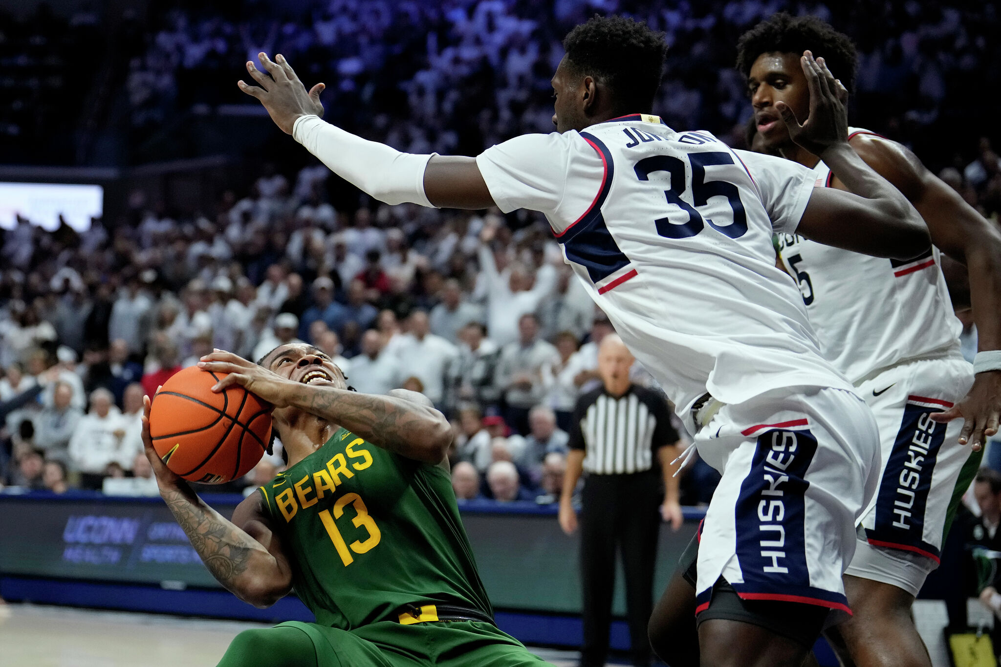 Samson Johnson was an 'incredible warrior' in UConn win