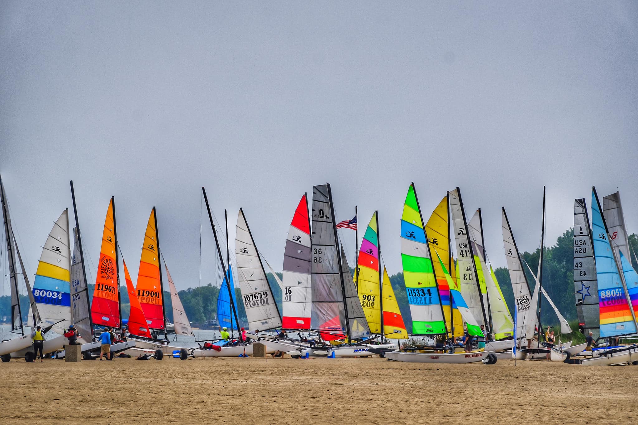 CRAM’s 60th Season Brings Catamaran Racing to Caseville Beach