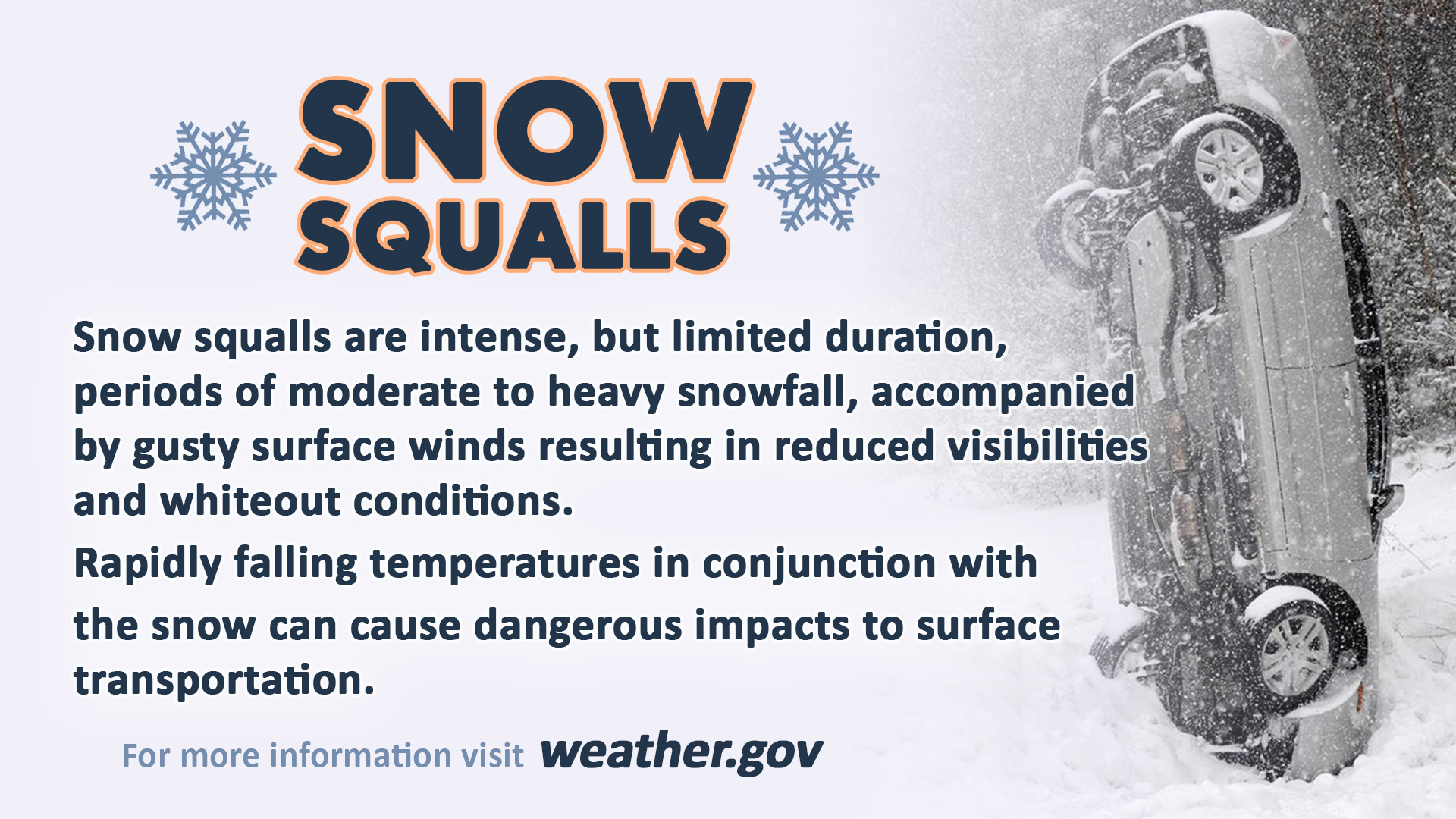 What is a snow squall? Winter weather terms, explained