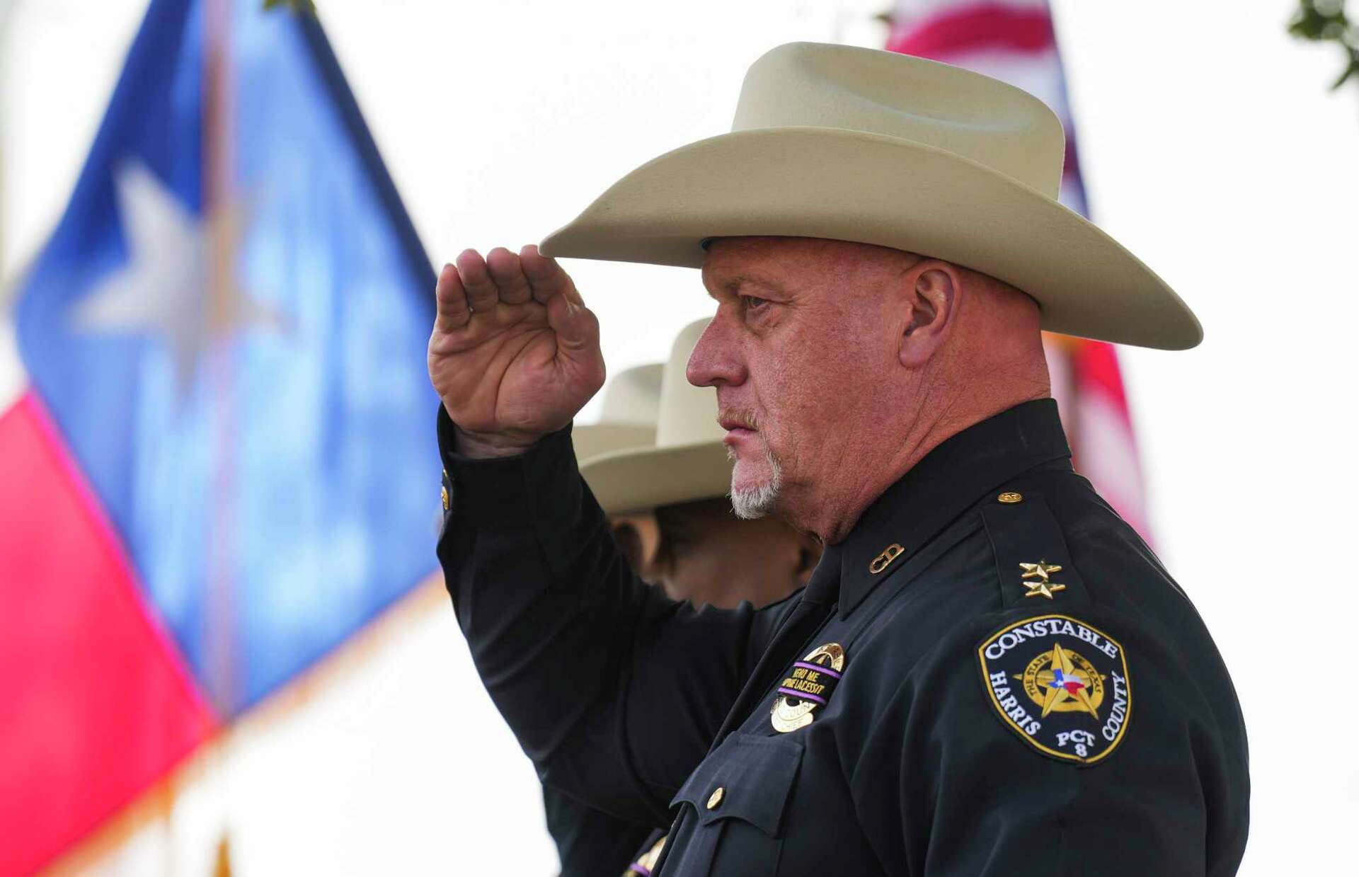 Harris County deputy constable Hutson honored at funeral service