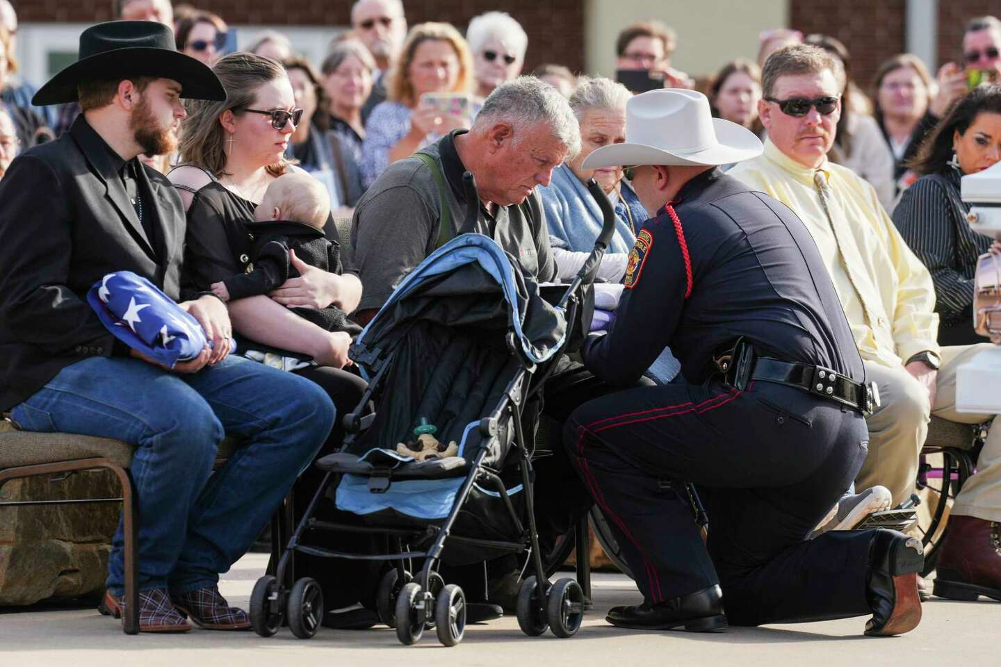 Harris County deputy constable Hutson honored at funeral service