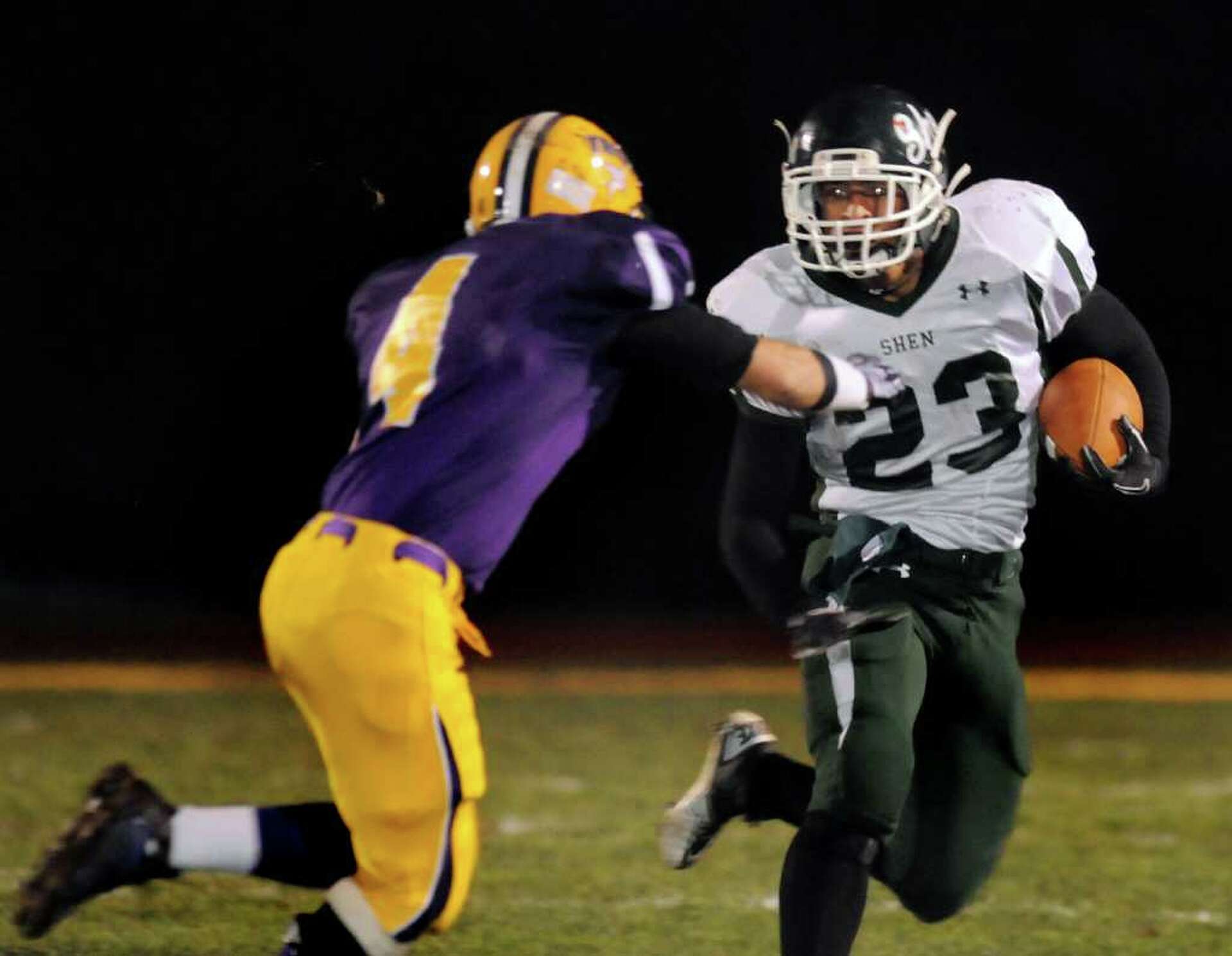 Troy tramples Shen