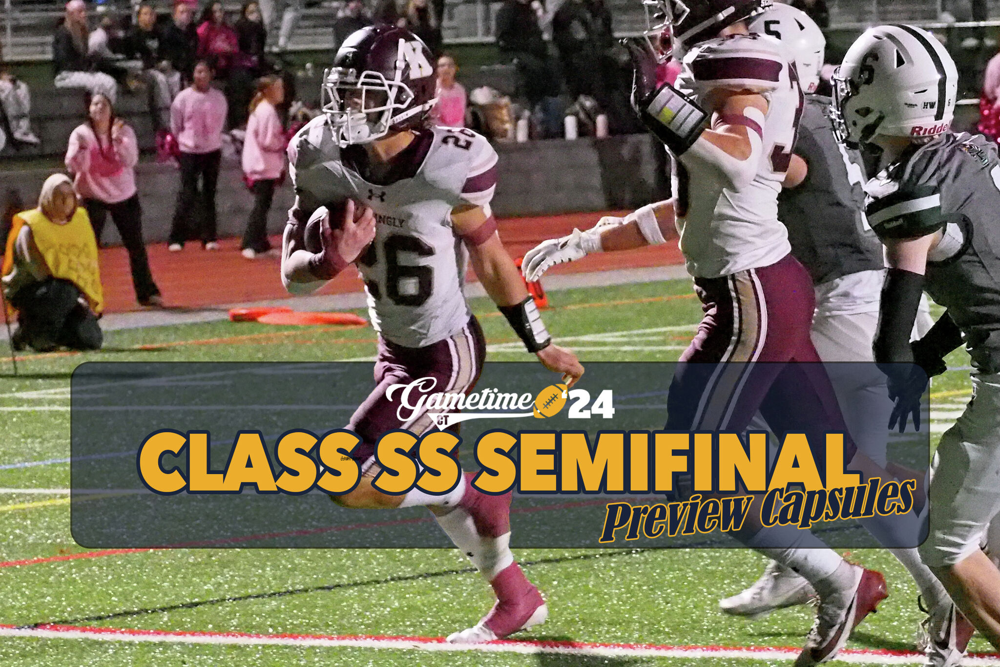 CIAC Class SS playoff semifinal high school football previews 2024