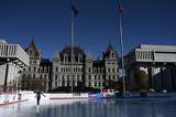Photos: Empire State Plaza outdoor ice skating rink opens