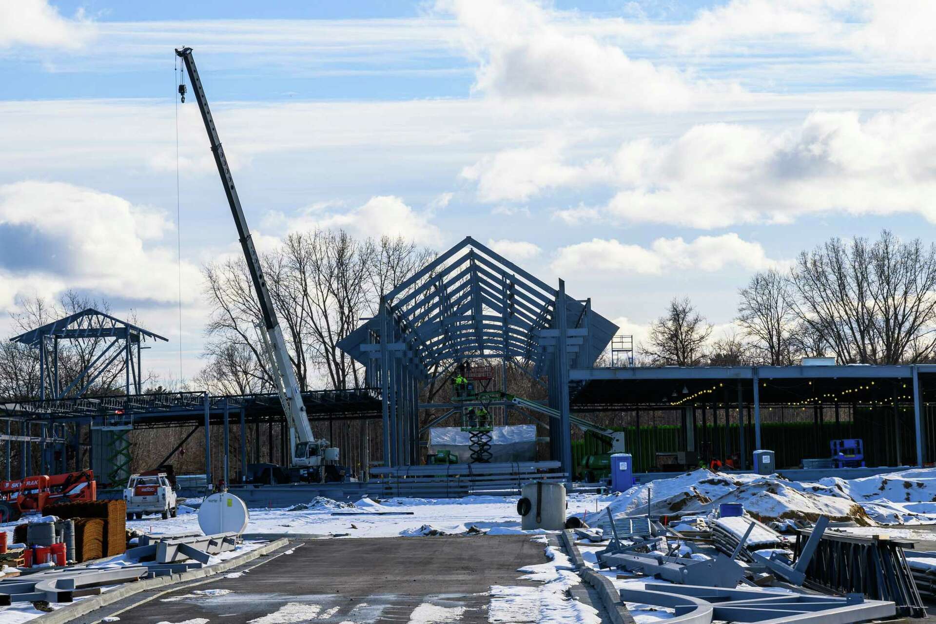 Photos: Bass Pro Shops takes shape in Clifton Park as job fair looms