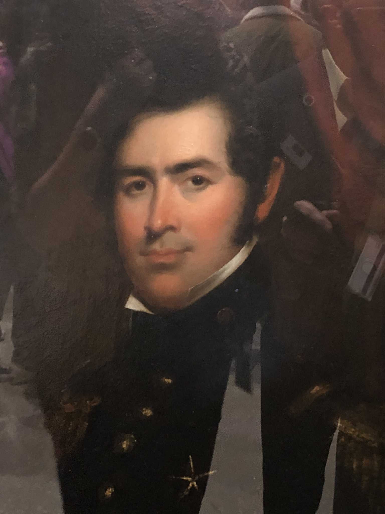 205-year-old portrait of 'Old Ben Milam' unveiled at the Alamo