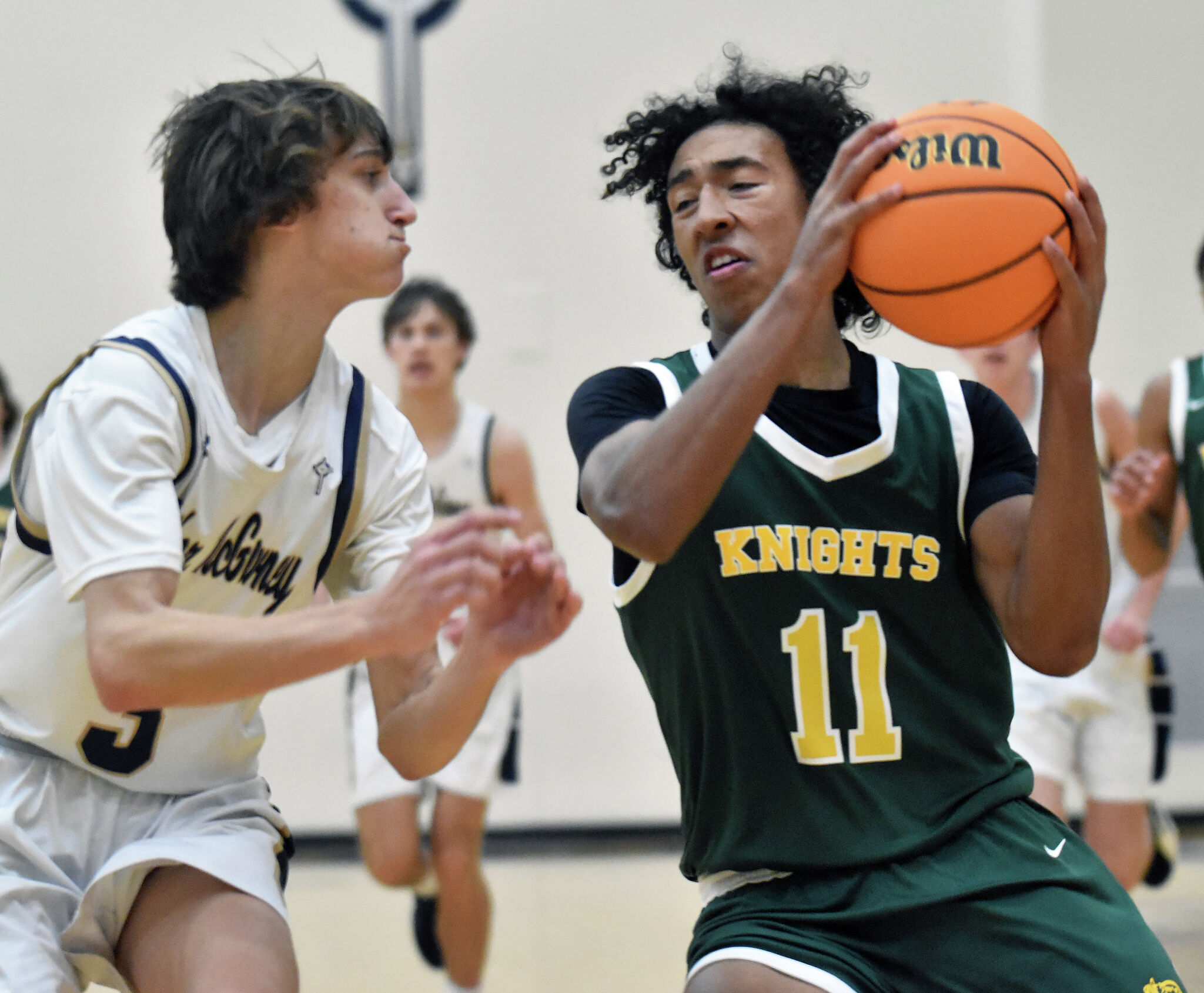 Thijson Heard drops 39 on Father McGivney in Metro-East Lutheran's win