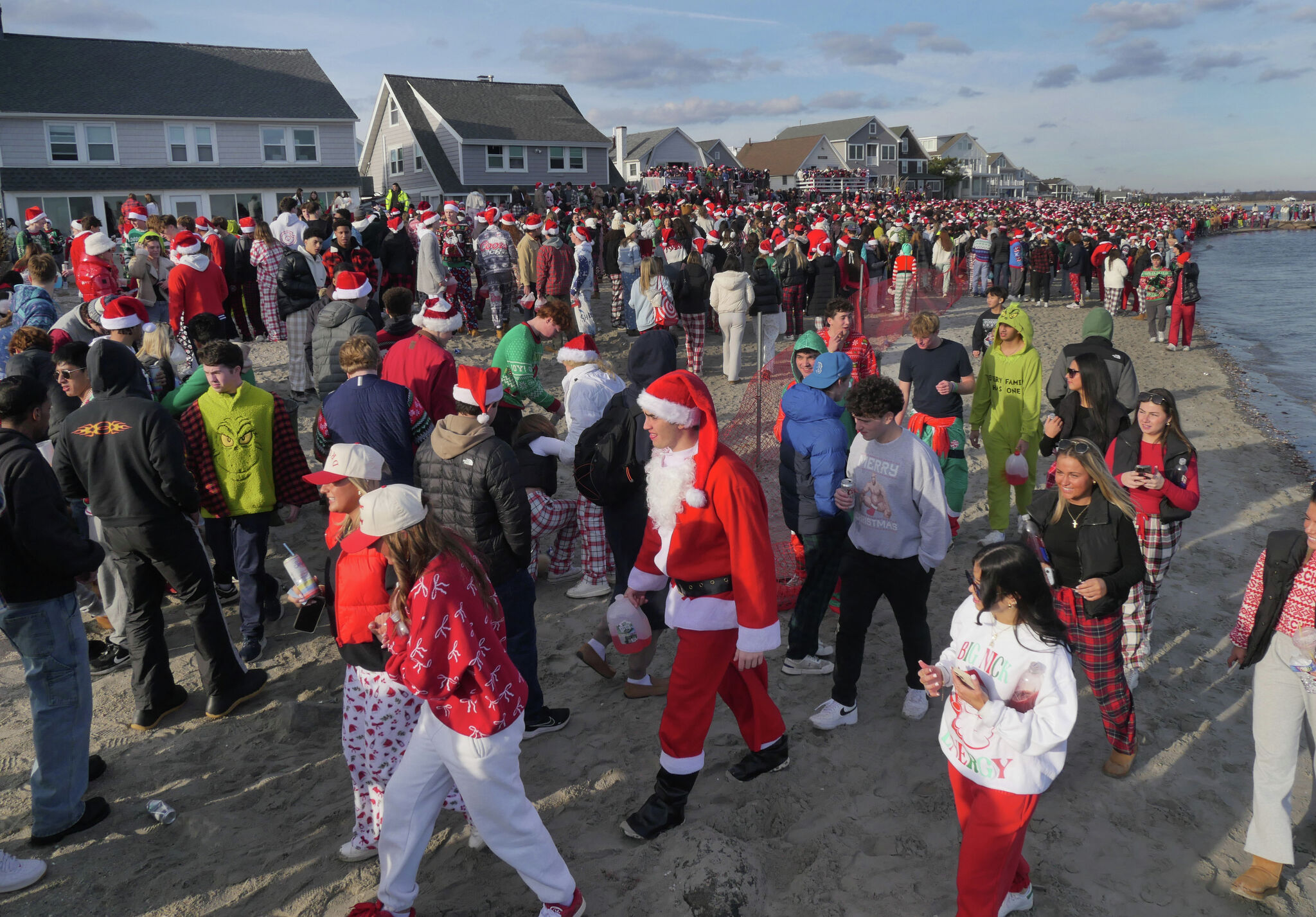 Here's what to know about the private Fairfield SantaCon 2025 event