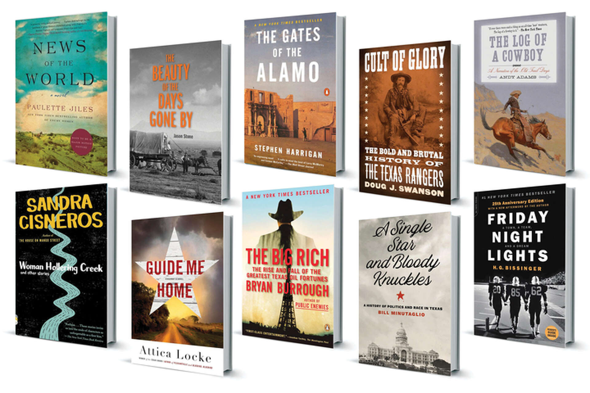 Ten top books about Texas. Great for gifts. Or starting arguments.