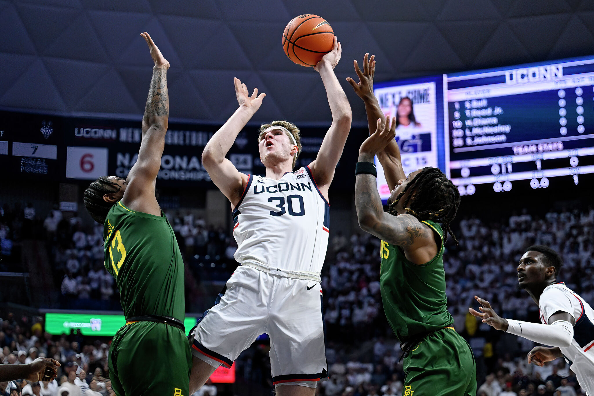 UConn men's basketball freshman Liam McNeeley honored by Big East