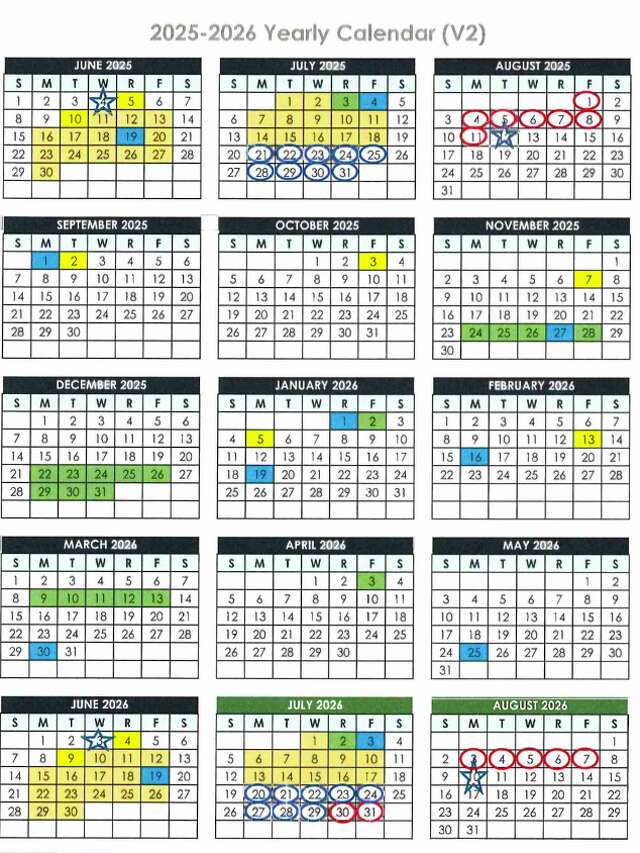 HISD shares two preliminary draft calendars for 2025-26 academic year