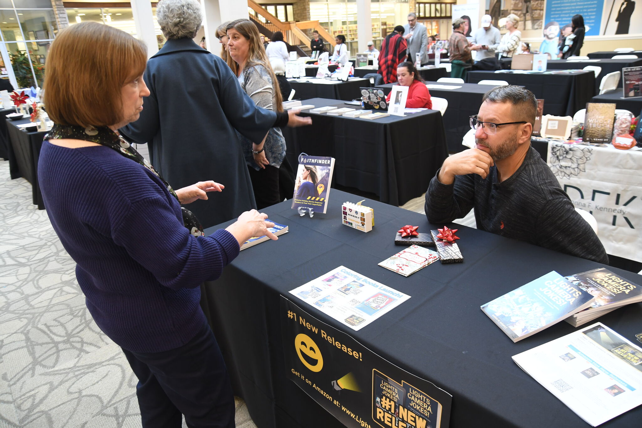 Local authors connect with readers at Alton Square Mall book fair