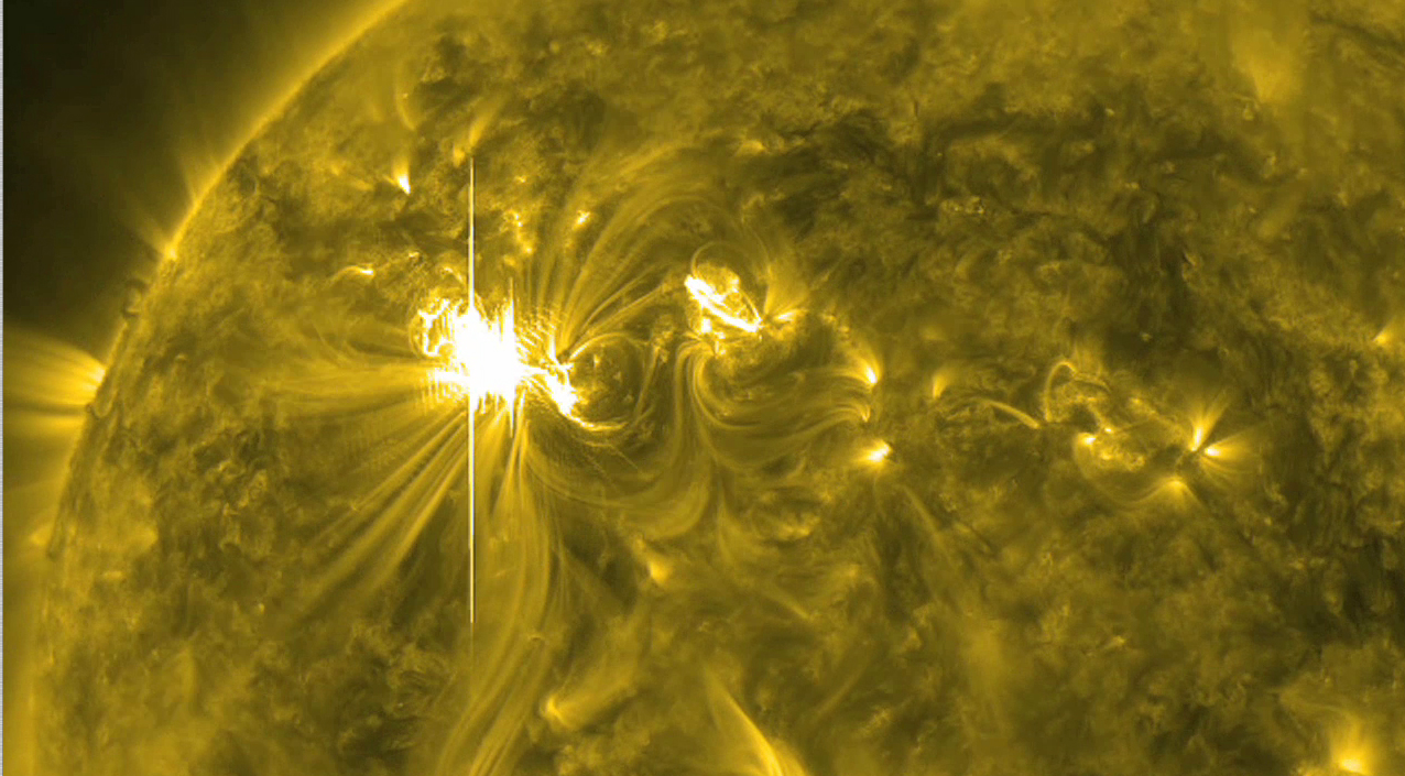 NASA captures X2.2 solar flare; NOAA monitors geomagnetic storm risk
