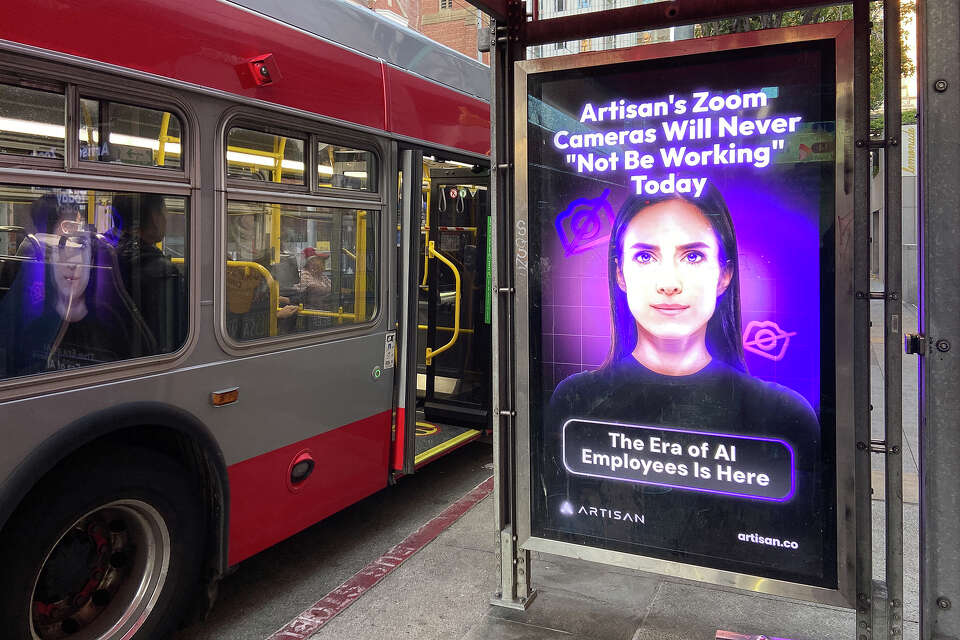 'They hate people': Bleak tech billboards spark angst in San Francisco