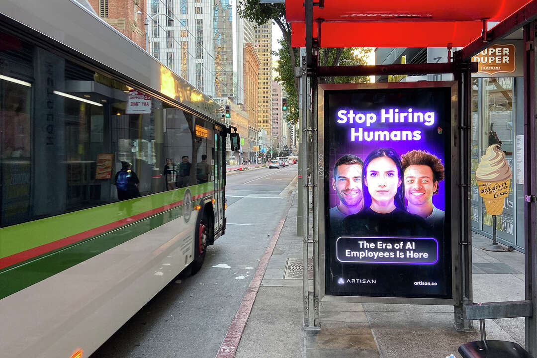 'They hate people': Bleak tech billboards spark angst in San Francisco