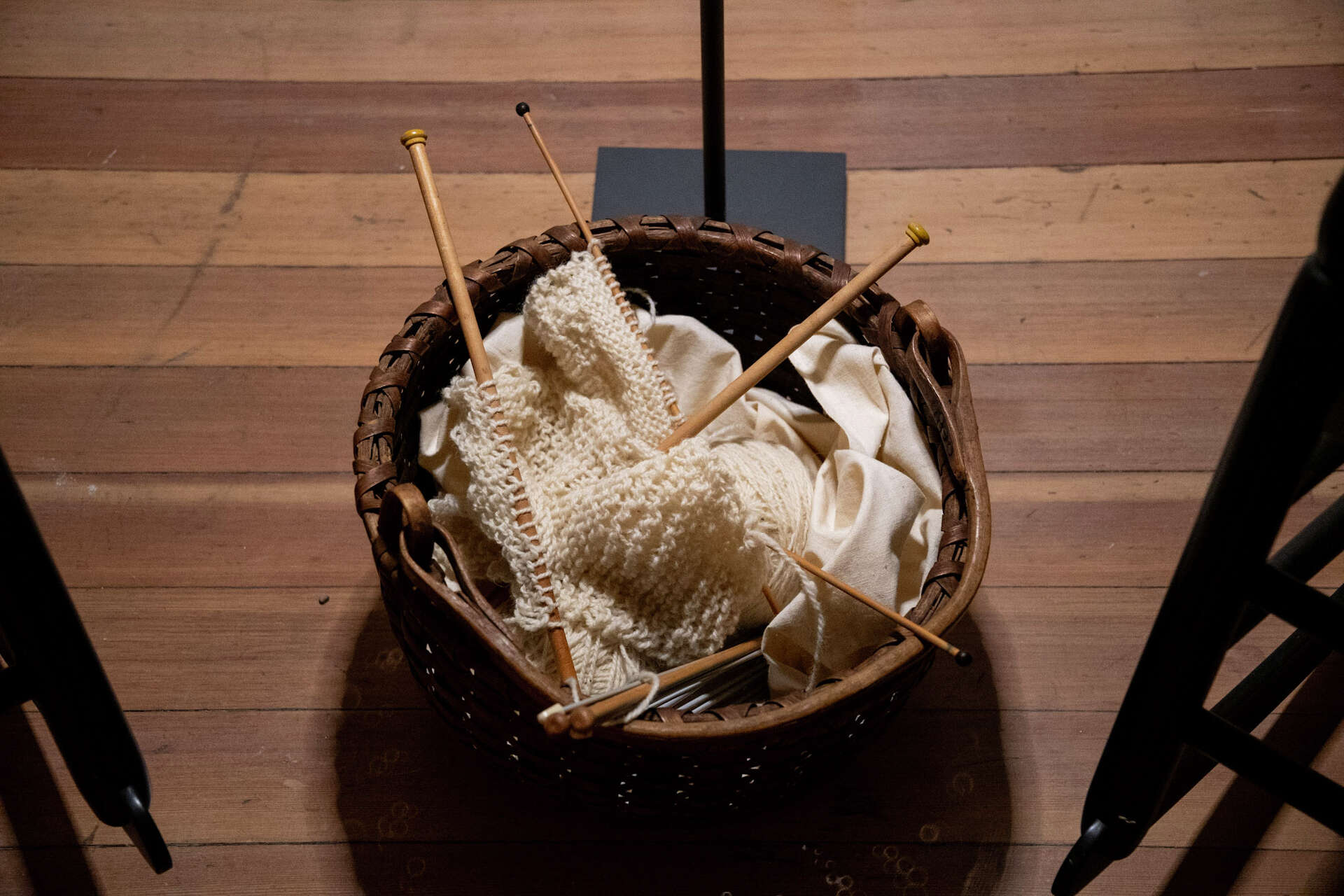 Interactive, Shaker-inspired 'Cradled' exhibit about calm and care