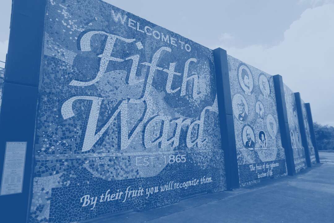 Why does the city of Houston have wards? What the different wards mean