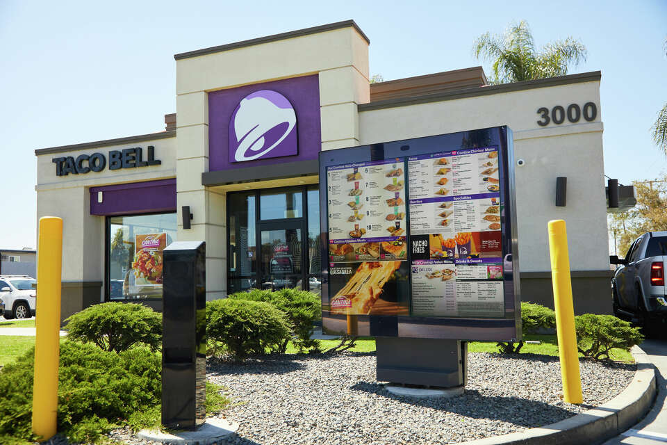 Taco Bell 2025 menu items: Baja Midnight drink, Flamin' Hot Burrito