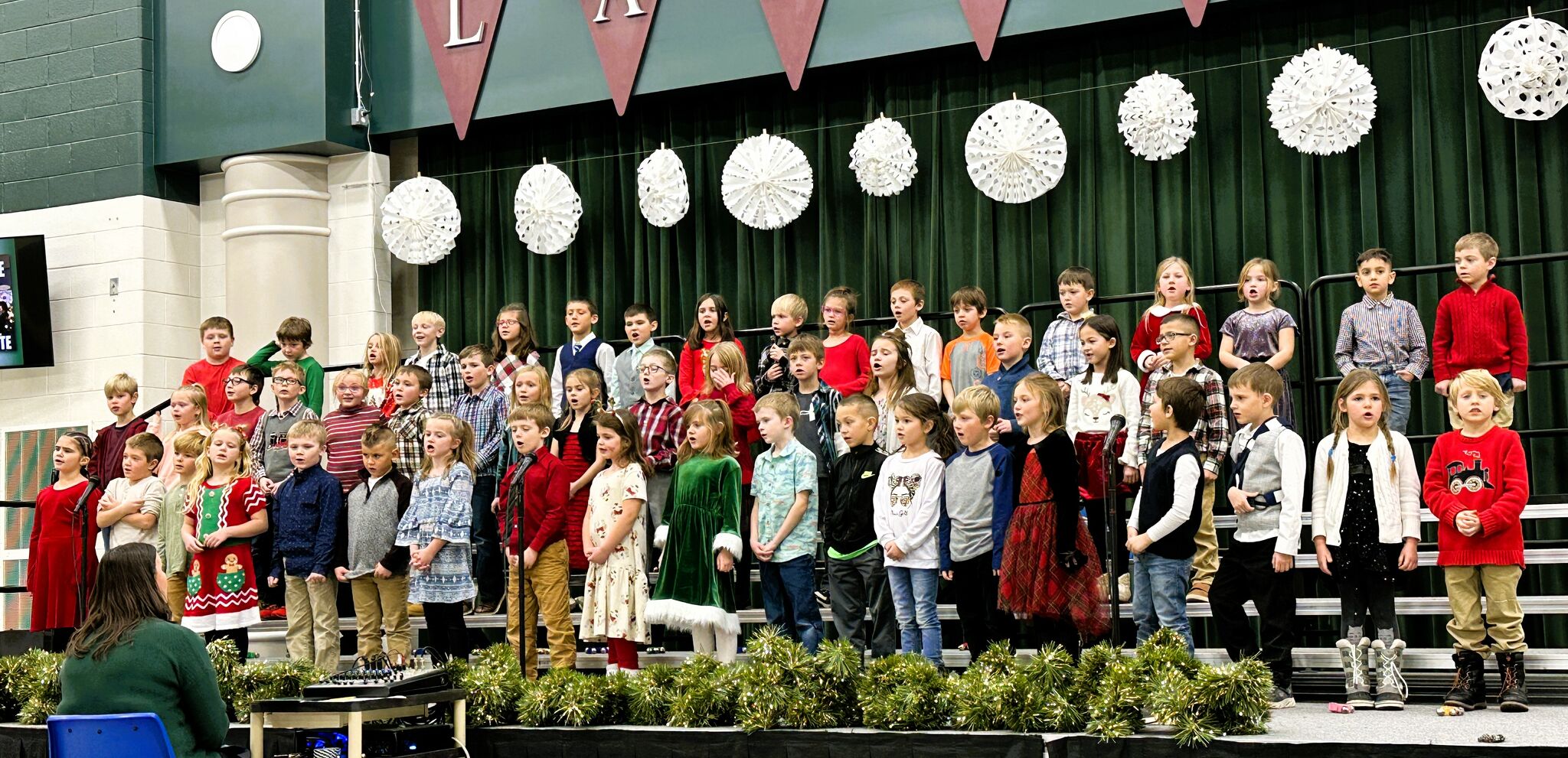 Laker Elementary students perform in Christmas programs