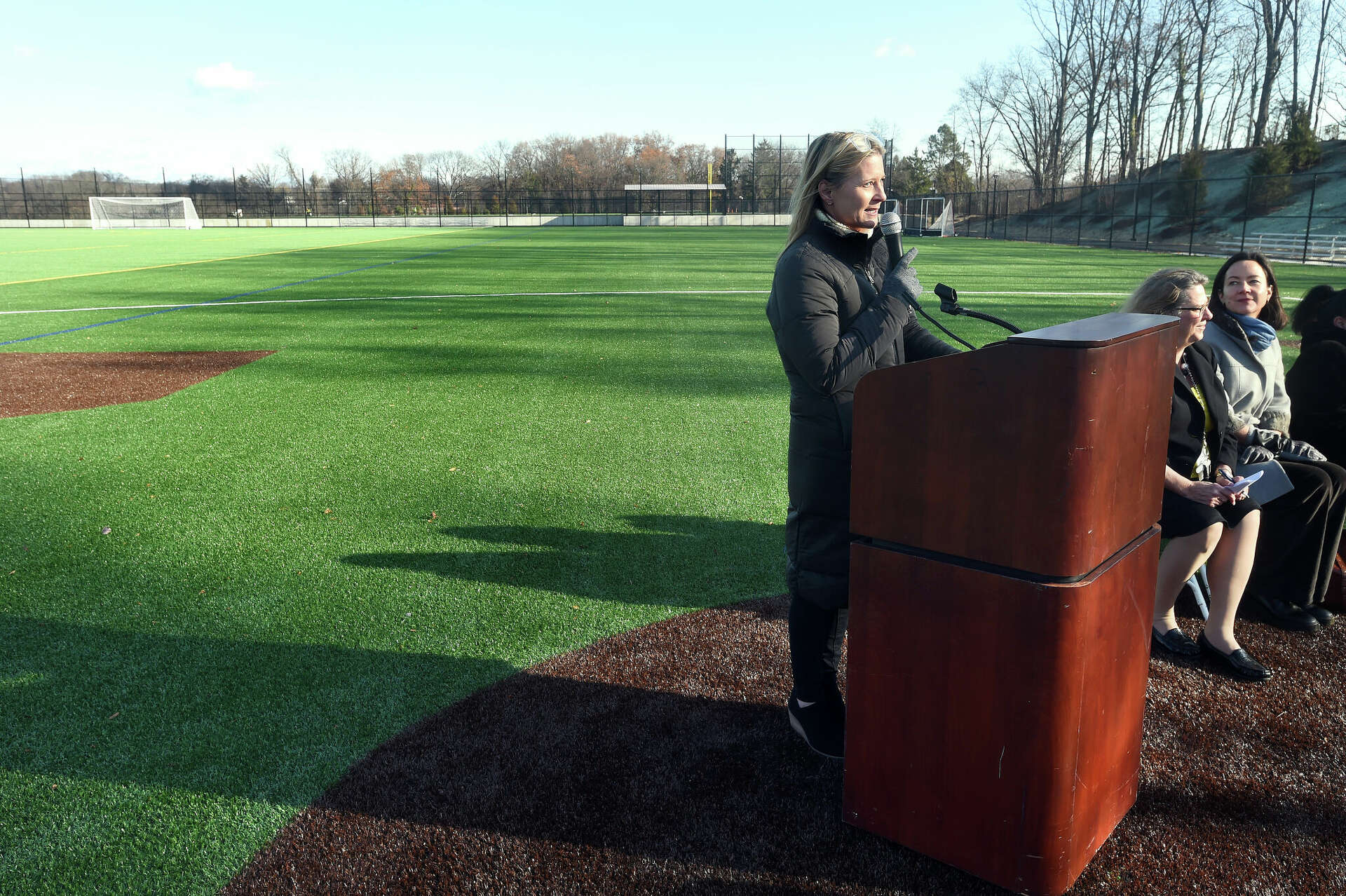 In photos: Greenwich's Western Middle School fields reopen