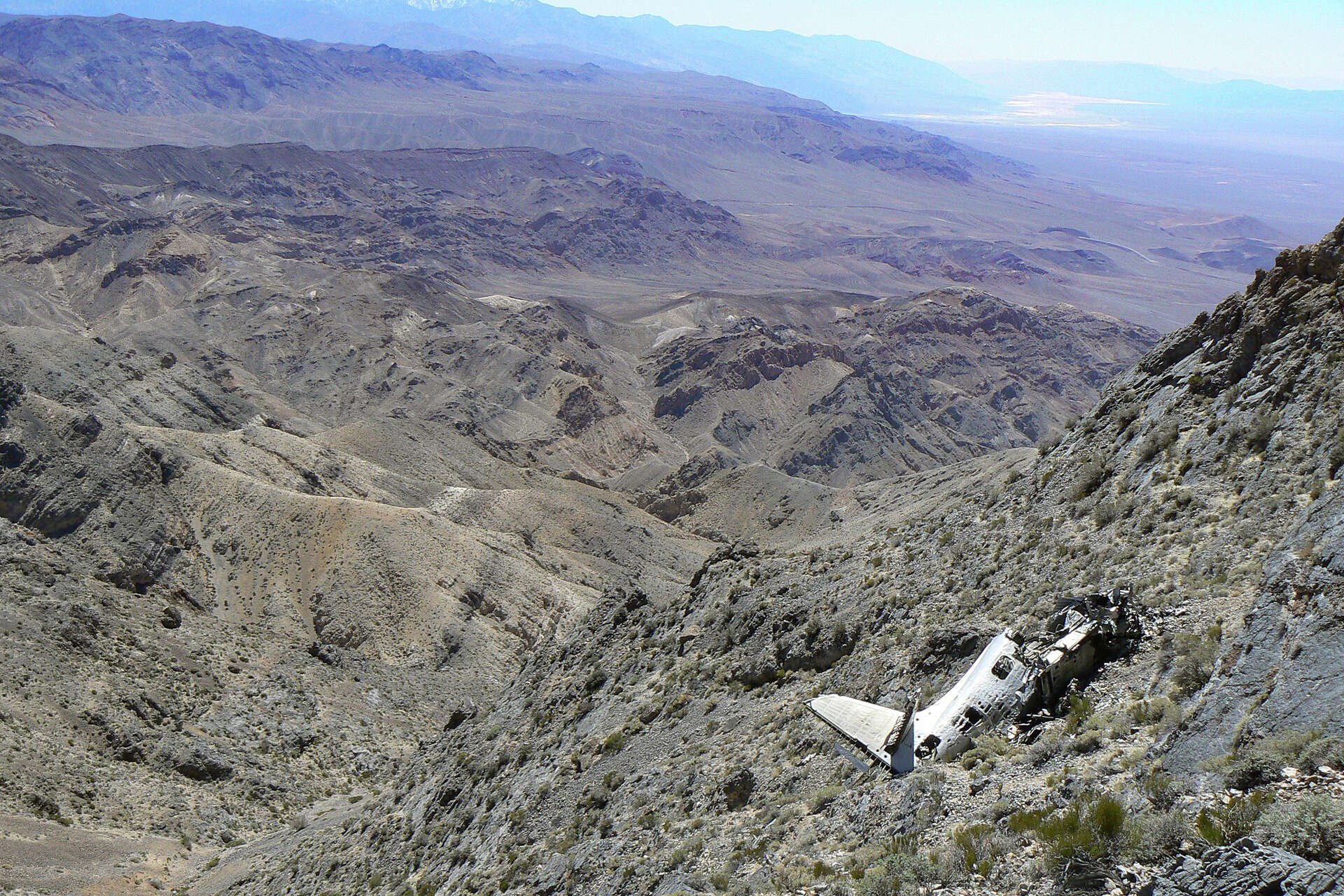 The incredible true story of a CIA plane crash in Death Valley