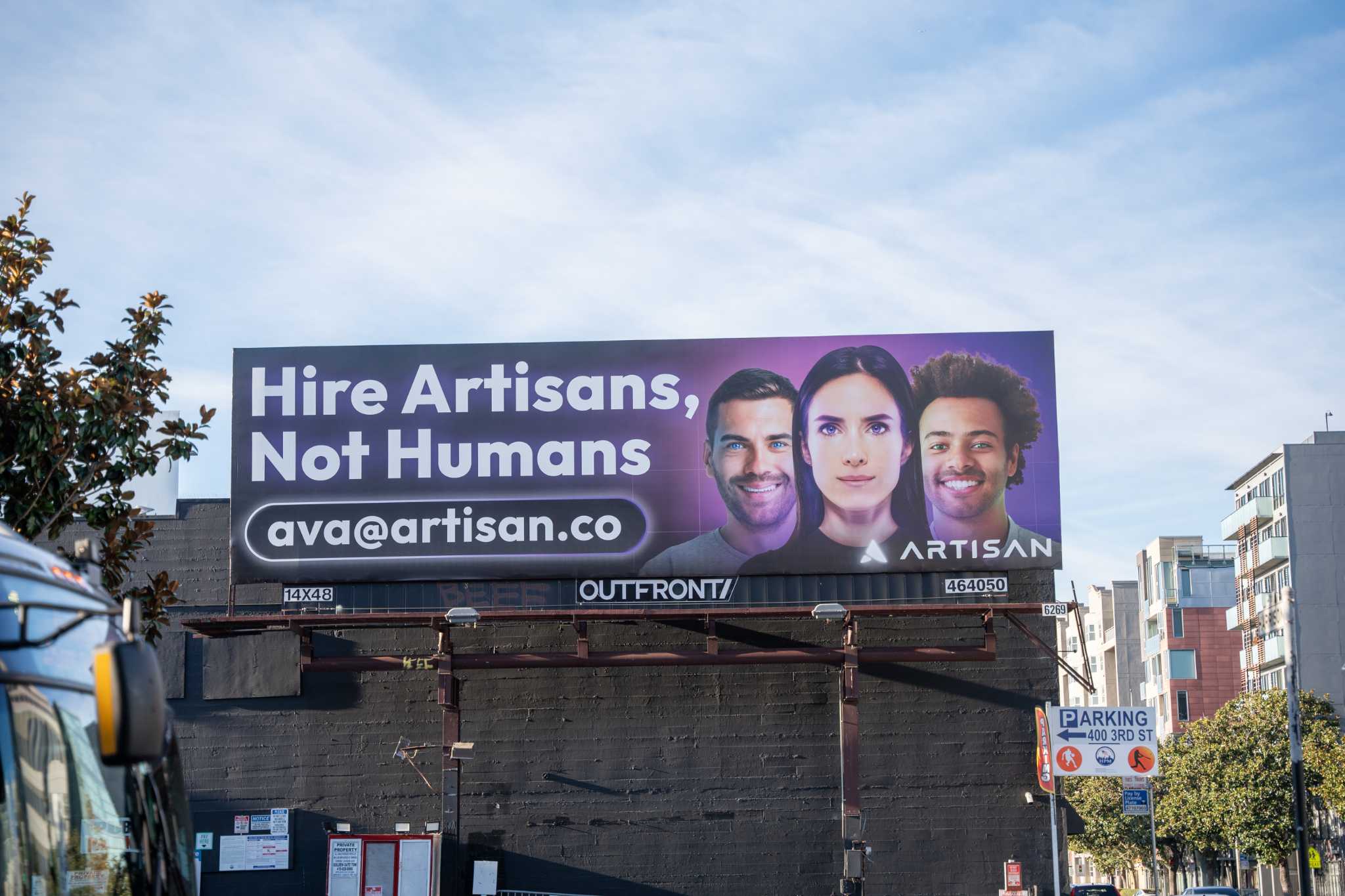 CEO behind ‘Stop Hiring Humans’ billboards in S.F. defends campaign