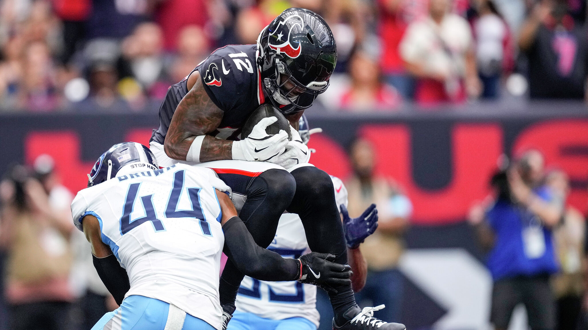 Houston Texans: Nico Collins fined by NFL for tossing ball into crowd