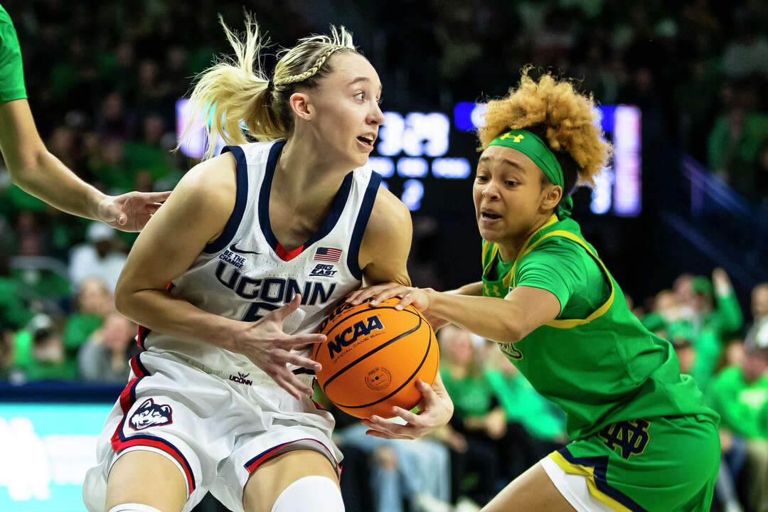 Notre Dame's Hannah Hidalgo takes down UConn again with 29 points