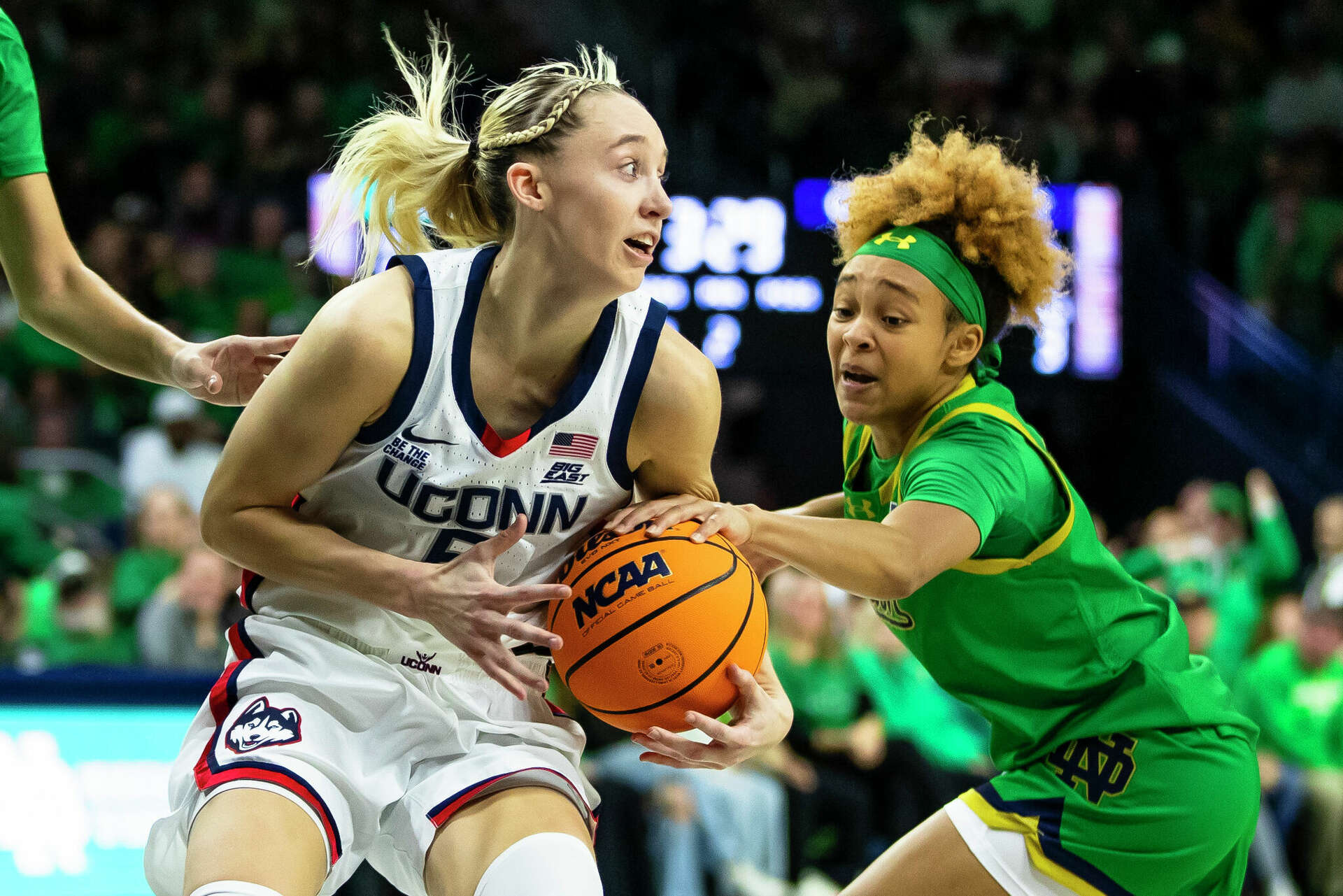 Notre Dame's Hannah Hidalgo takes down UConn again with 29 points